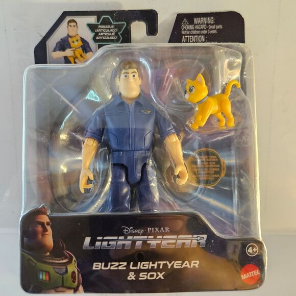 Disney | Toys | Disney Pixar Lightyear Buzz Lightyear Sox Action Figure ...